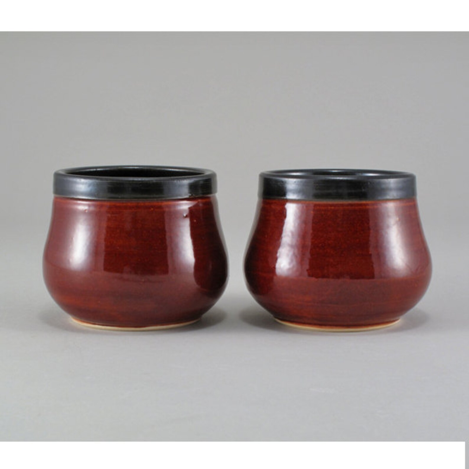 Copper Red Ceramic Tea Cup - Etsy