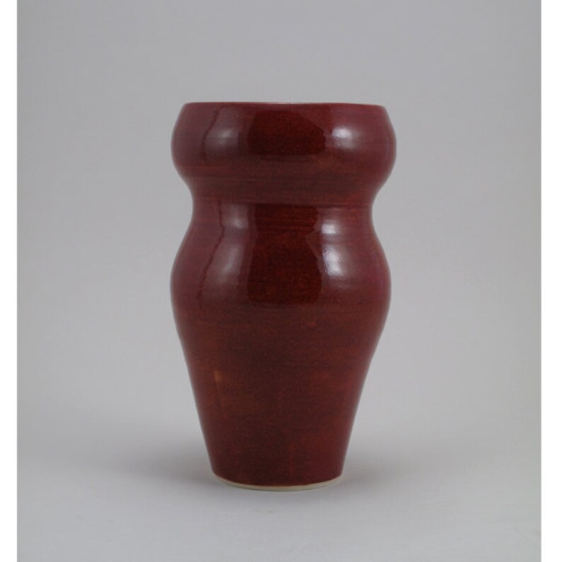 Copper Red Vase - Etsy