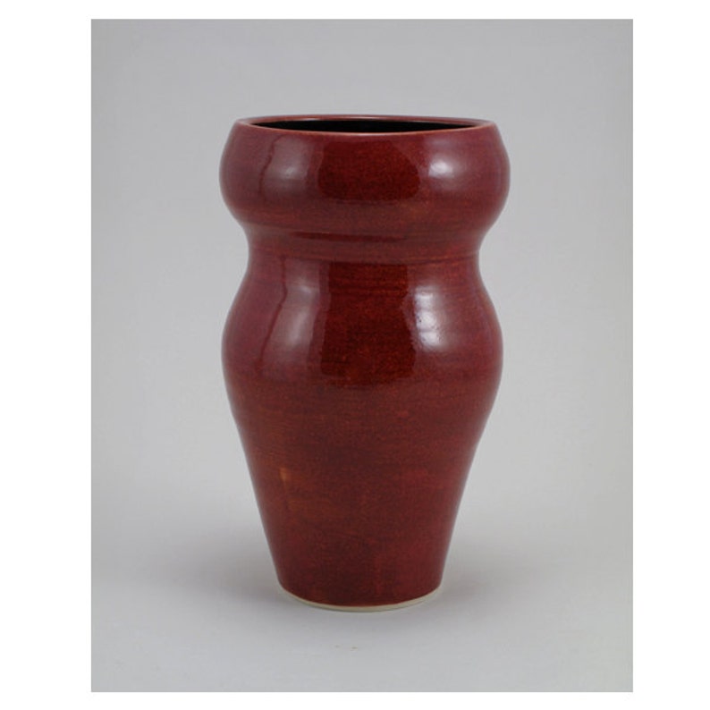Copper Red Vase - Etsy