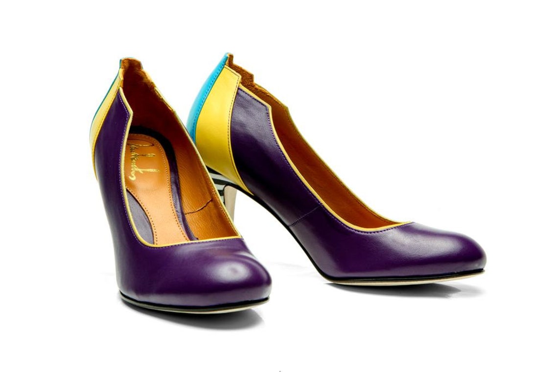 Women's Shoes/ Purple Pumps/ Handmade Shoes/ Leather | Etsy