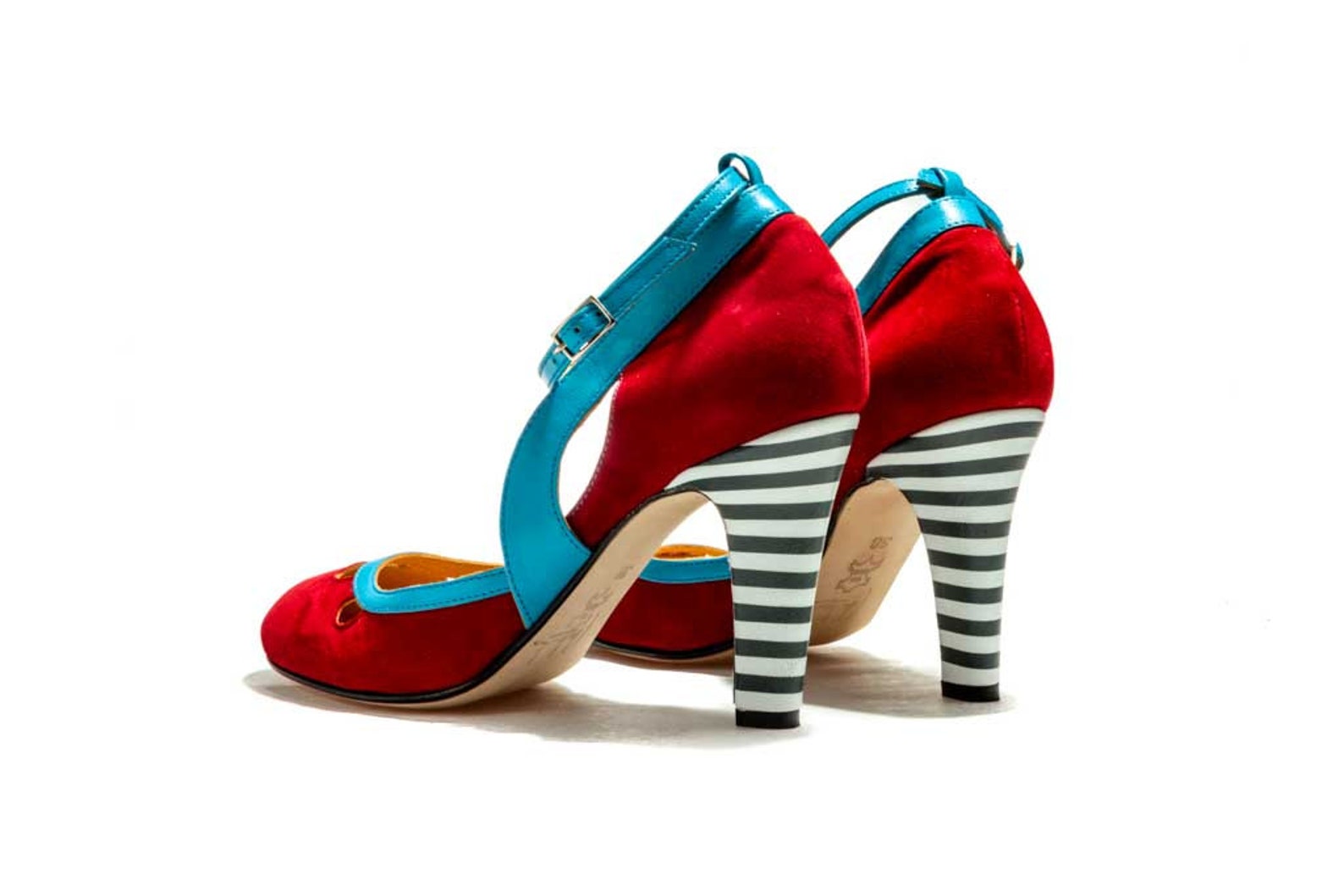 Red Mary Jane Shoes Womens Leather Dorsay Shoes High Etsy