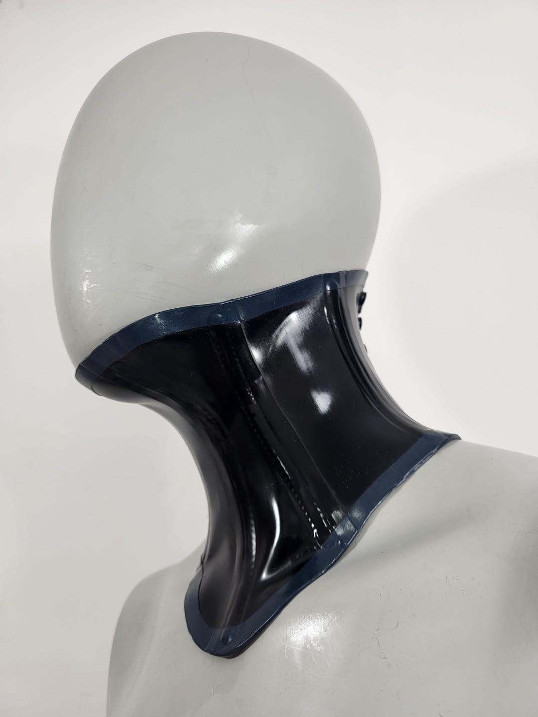 Latex Neck Corset – Trimmed Posture Collar, Fetish Fashion - Etsy