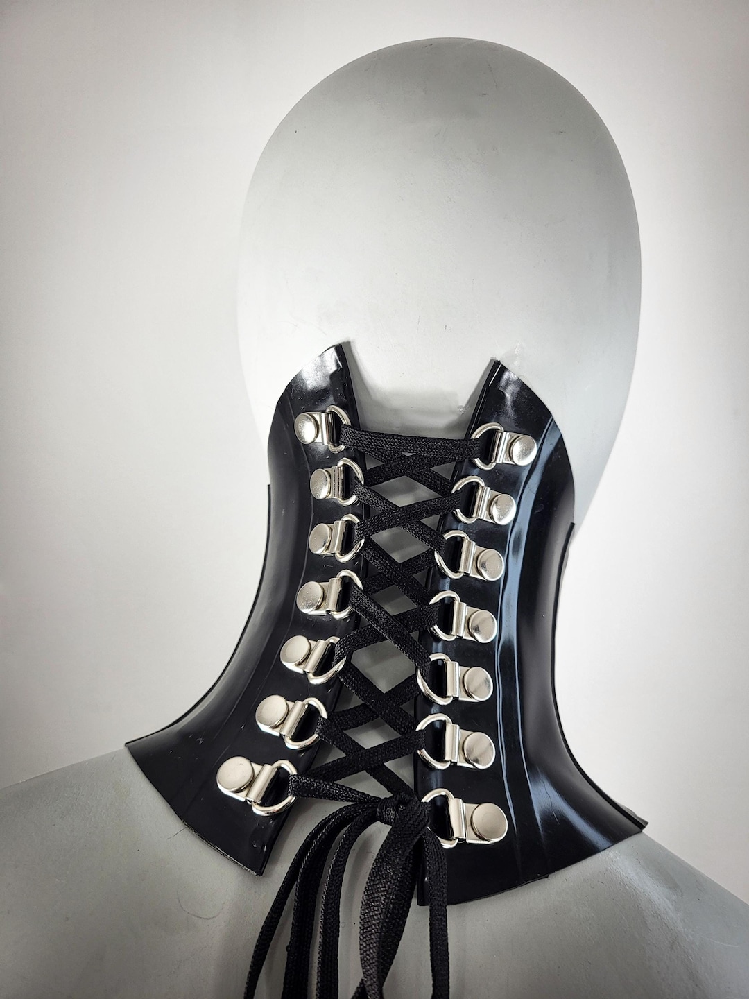Latex Neck Corset -posture Collar, Fetish Alternative Fashion, Kink ...