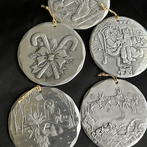 Set of 8 Wendell August Forge Ornaments Made in USA 2001-2008 Ornate ...