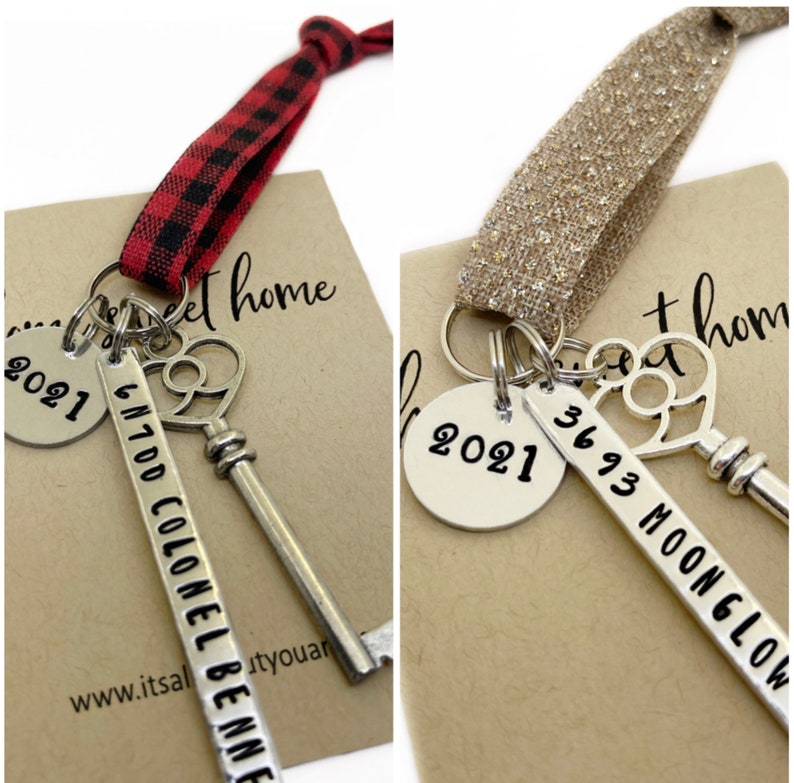 Housewarming Gift New Home Ornament Personalized House Gifts - Etsy