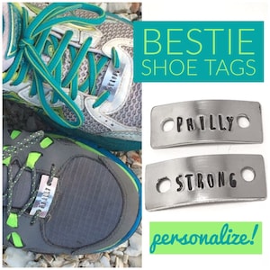 Personalized Running Shoe Tags Single or Set of Two, Gifts for Runners ...