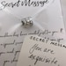 Personalized Hidden Message Jewelry, Secret Message on the Scroll ...