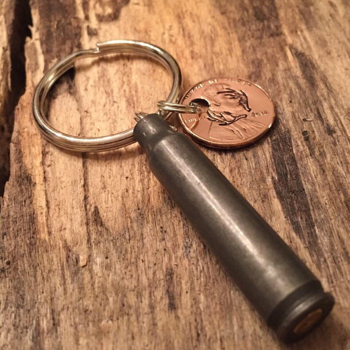 Fathers Day Gift for Dad Fathers Day keychain for dad penny | Etsy
