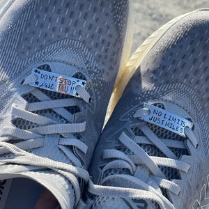 Personalized Running Shoe Tags Single or Set of Two, Gifts for Runners ...