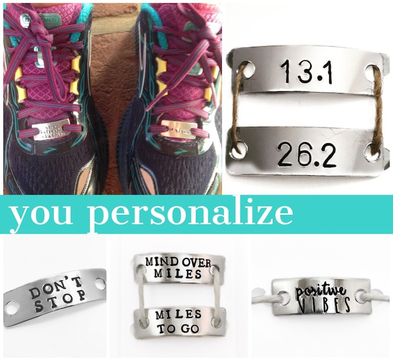 Personalized Running Shoe Tags Single or Set of Two Gifts for - Etsy