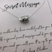 Personalized Hidden Message Jewelry Secret Message is Hand - Etsy