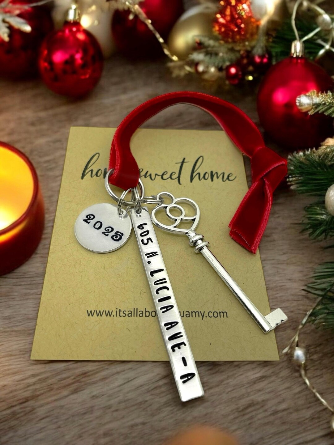 Housewarming Gift New Home Ornament Personalized, House Gifts, New Home ...