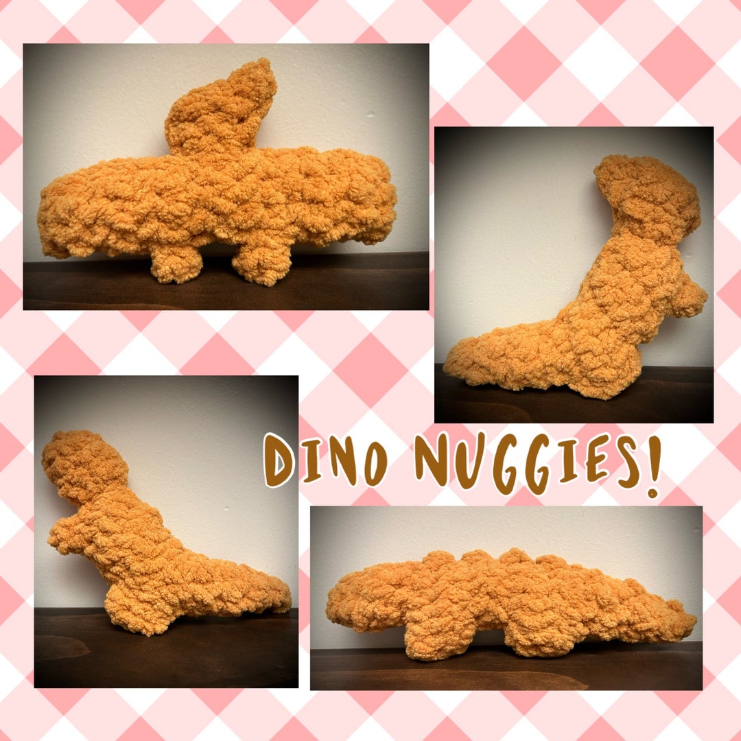 Dinosaur Crochet Nuggets - Etsy