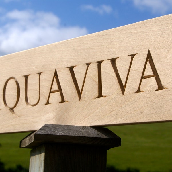 Carved Wooden Signs - Etsy