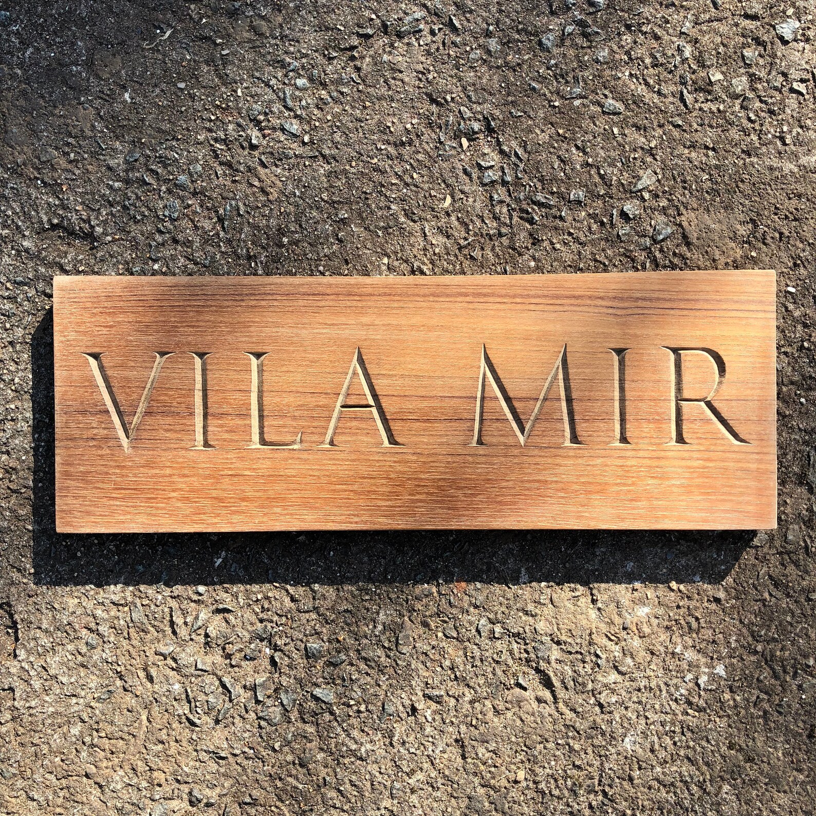 Bespoke Hand Carved Wooden House Signs - Etsy