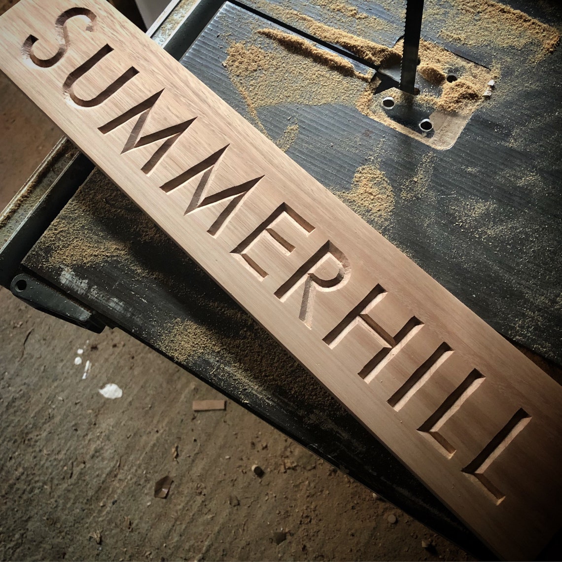 Bespoke Hand Carved Wooden House Signs - Etsy