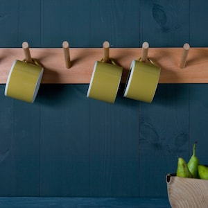 Scandi Peg Rail - Handmade Scandi Coat Rack - Etsy UK