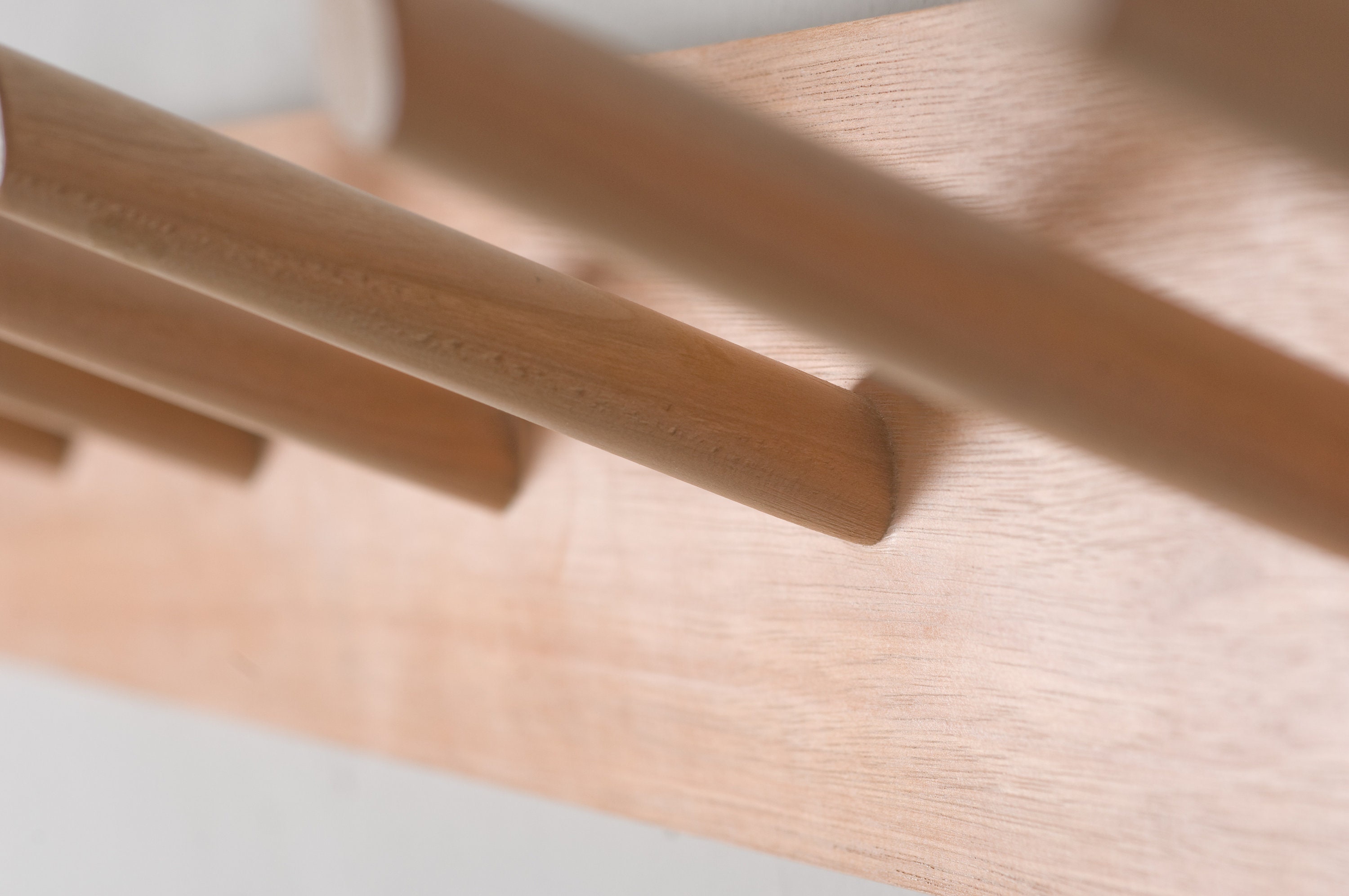 Scandi Peg Rail Handmade Scandi Coat Rack | Etsy