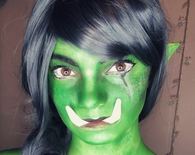 Cosplay Orc Tusks | Fake Thermoplastic Teeth for Fantasy Costumes ...