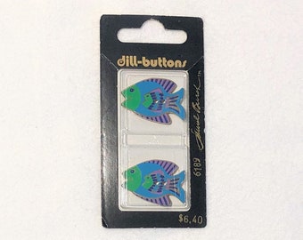 LAUREL BURCH BUTTONS Rare Retired Enamel Frog Buttons by Dill | Etsy