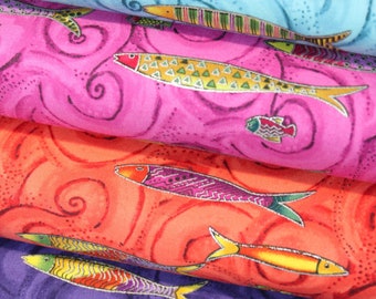 Laurel Burch Fabric - Etsy
