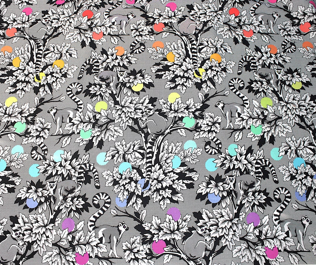 Tula Pink LINEWORK Lemur Me Alone Quilt Fabric - SHY 2/3 Yard - Etsy