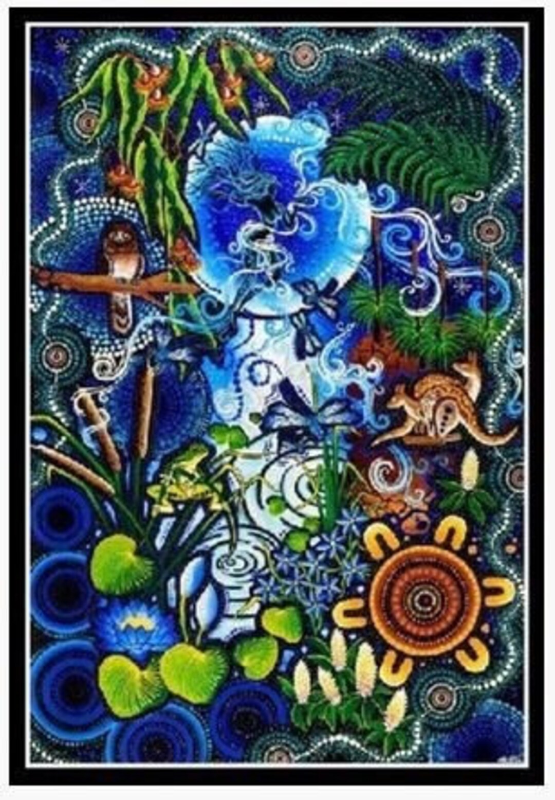 SPIRIT of the BUSH Indigenous Australian Art - the Woman of the Bush ...