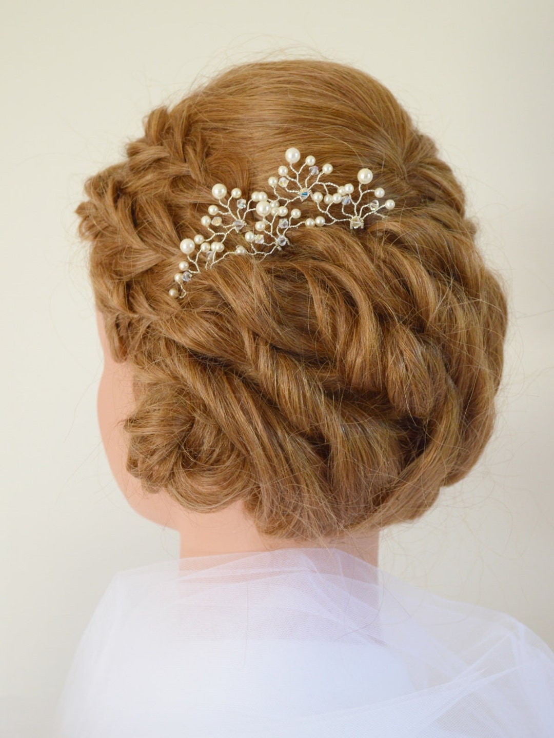 Customised Wedding Hair Pins,swarovski Bridal Hair Pins,wedding Hair ...