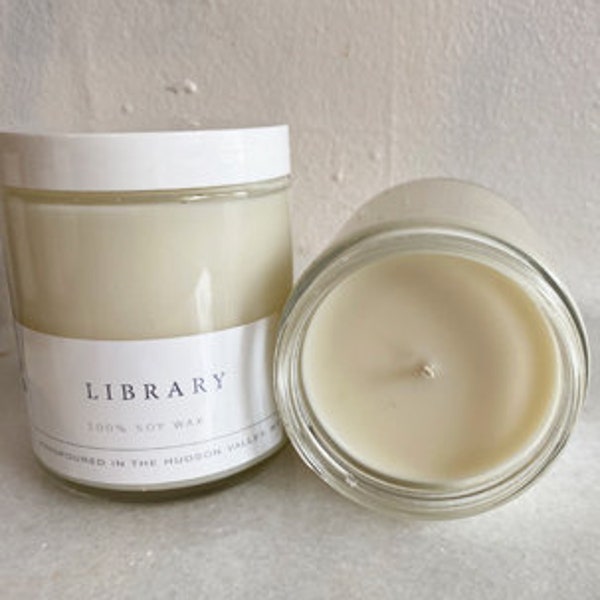 Library Candle - Etsy