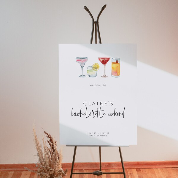 Mocktail Baby Shower Sign - Etsy