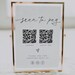 ARCHER Scan to Pay Sign Template, Minimalist Small Business Sign ...