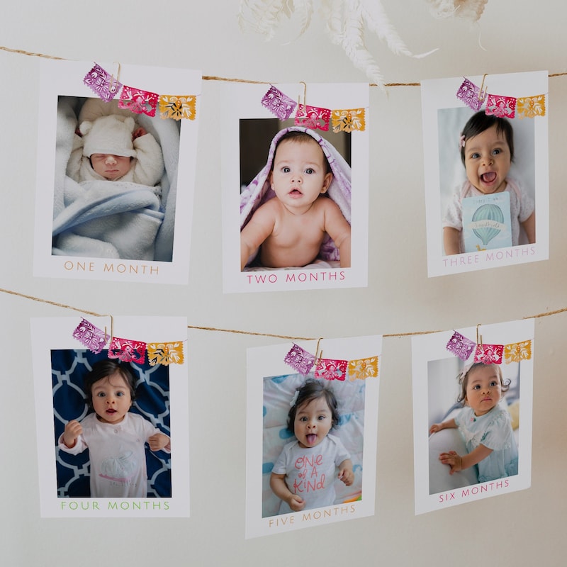 12 Month Banner - Etsy