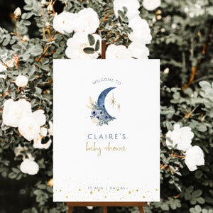 Moon Baby Shower Bundle Boho Baby Shower Baby Shower | Etsy