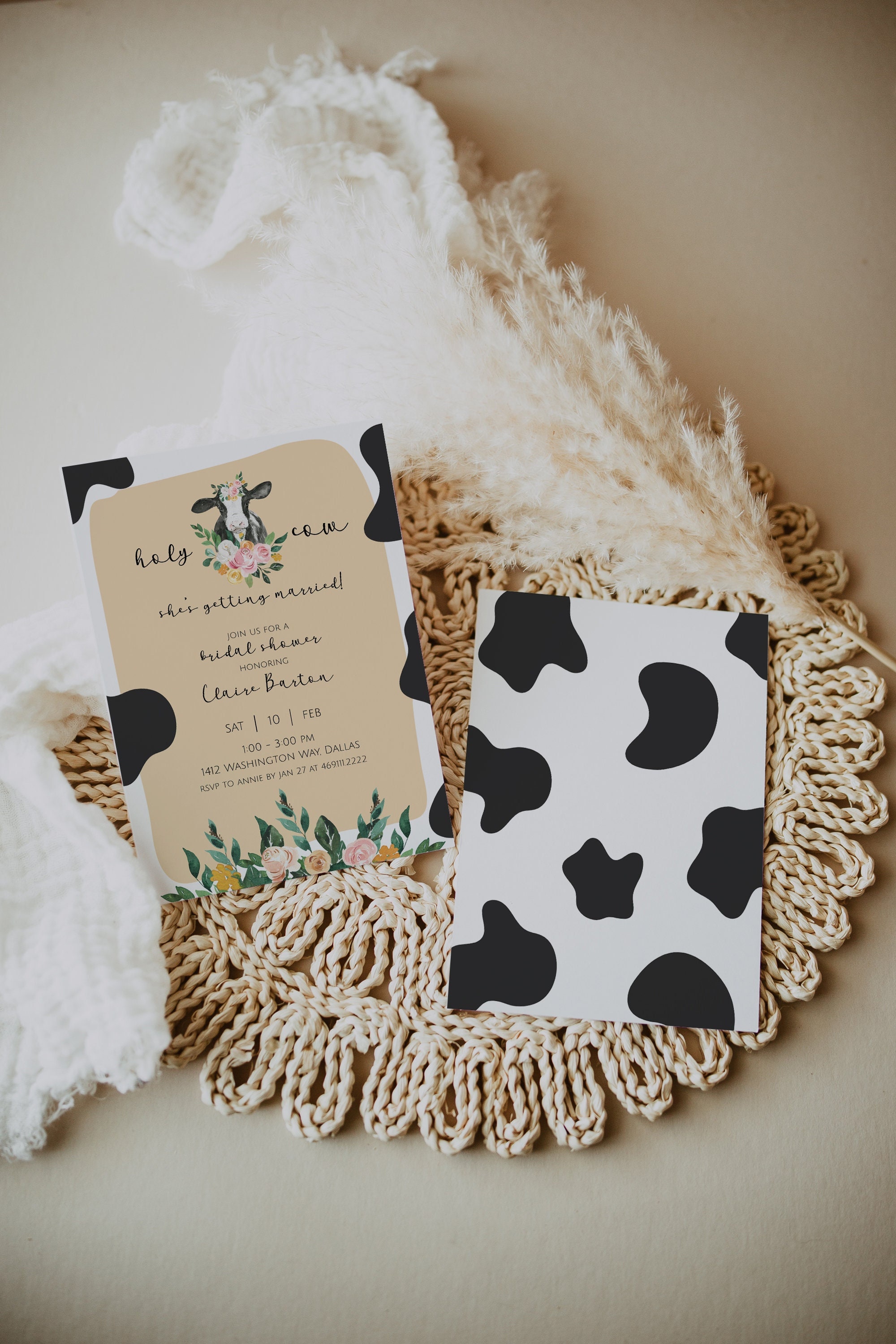 Cow print wedding 60 photos - Astyledwedding.com