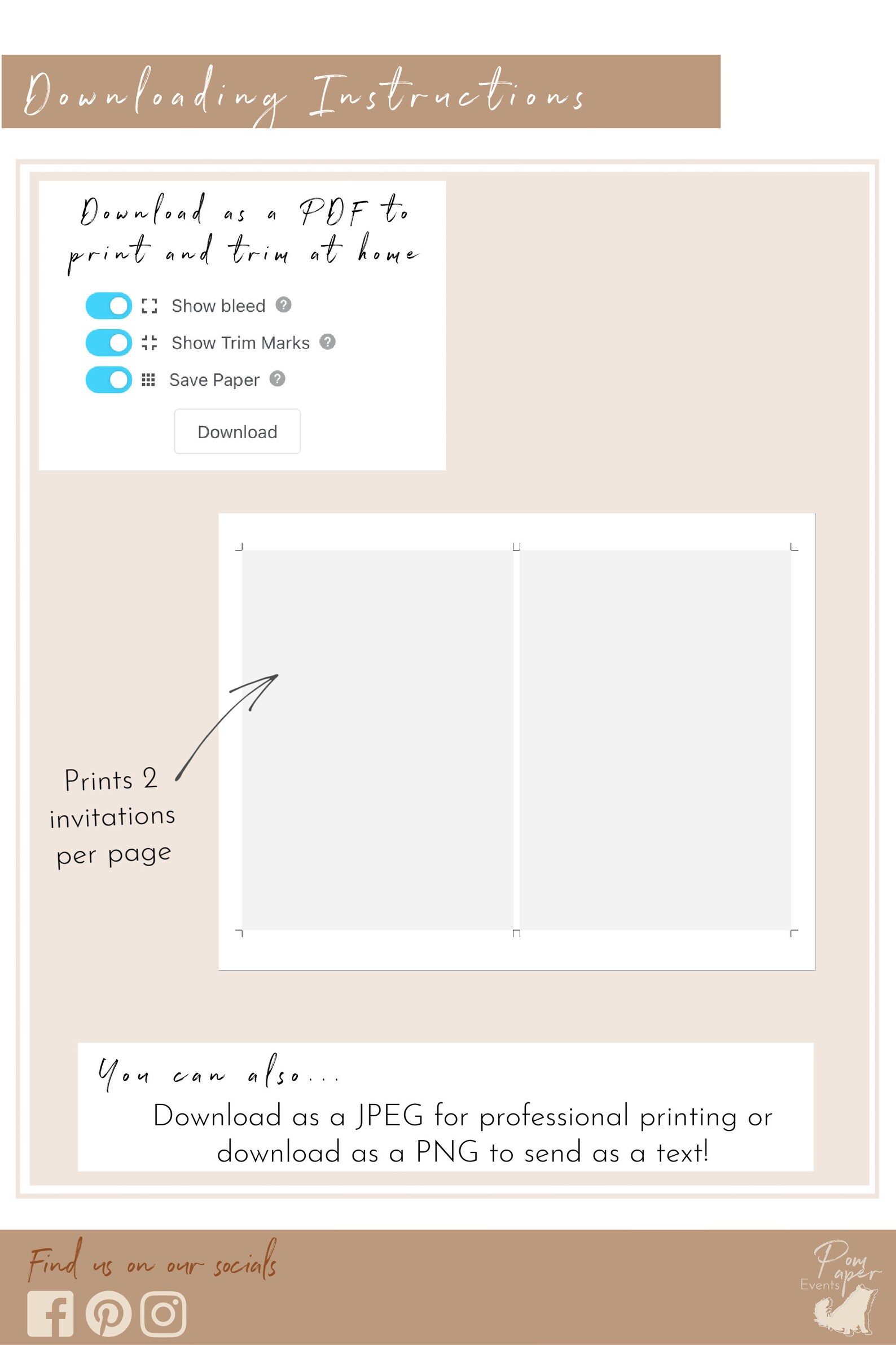 Secret Garden Wedding Invitation Suite Template, Floral Wedding ...