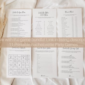 ALANI Tropical Bachelorette Invitation & Itinerary Template, Summer ...