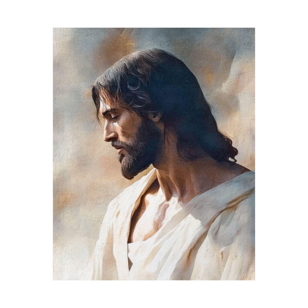 Savior and Friend Series E, Jesus Christ Fine Art Poster, Christian Art ...