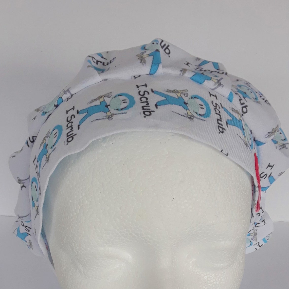 I Scrub Medical Pattern Scrub Cap for Nurses Doctors - Etsy