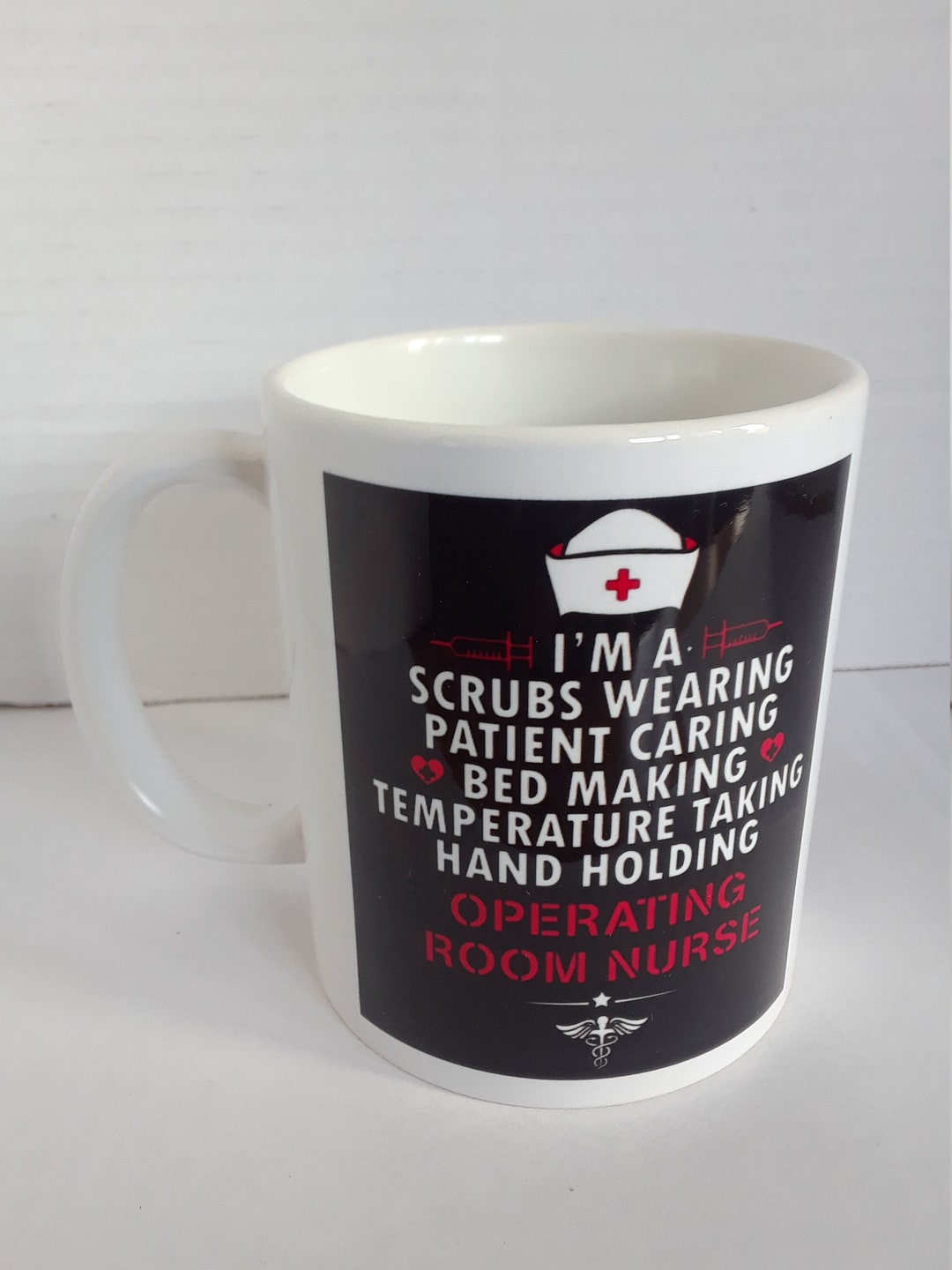 Free Shipping Cad 7 Us Operating Nurse Coffee Mug, Operating Room Nurse ...