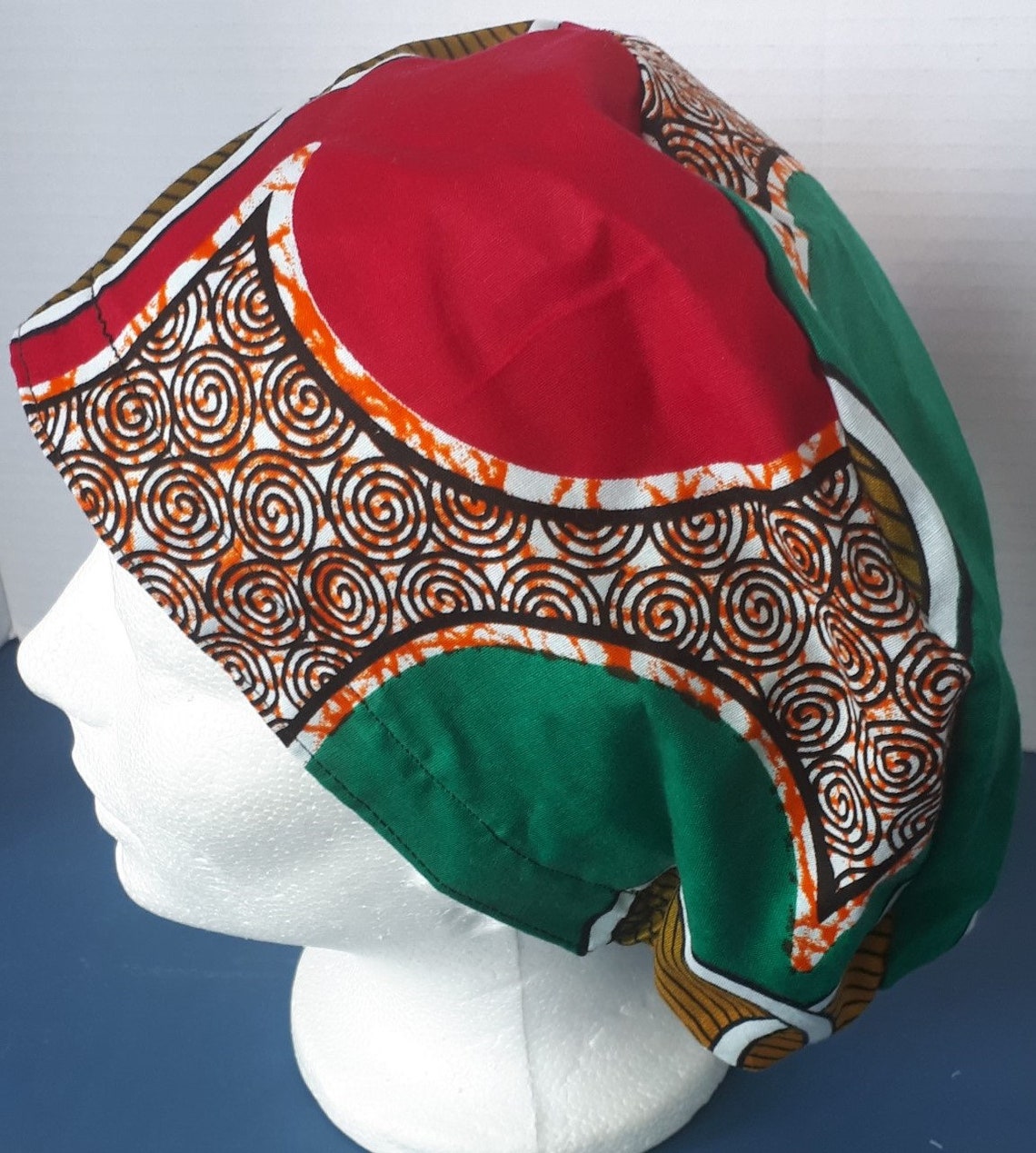 UNISEX African Print Scrub Cap for Nurses Doctors Operating - Etsy