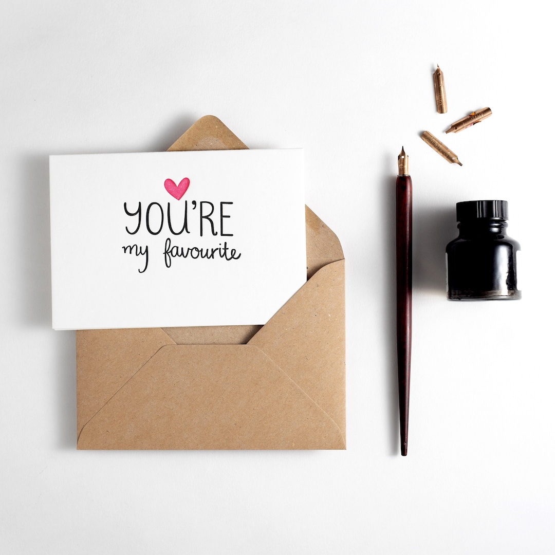 You're My Favourite Card - Etsy