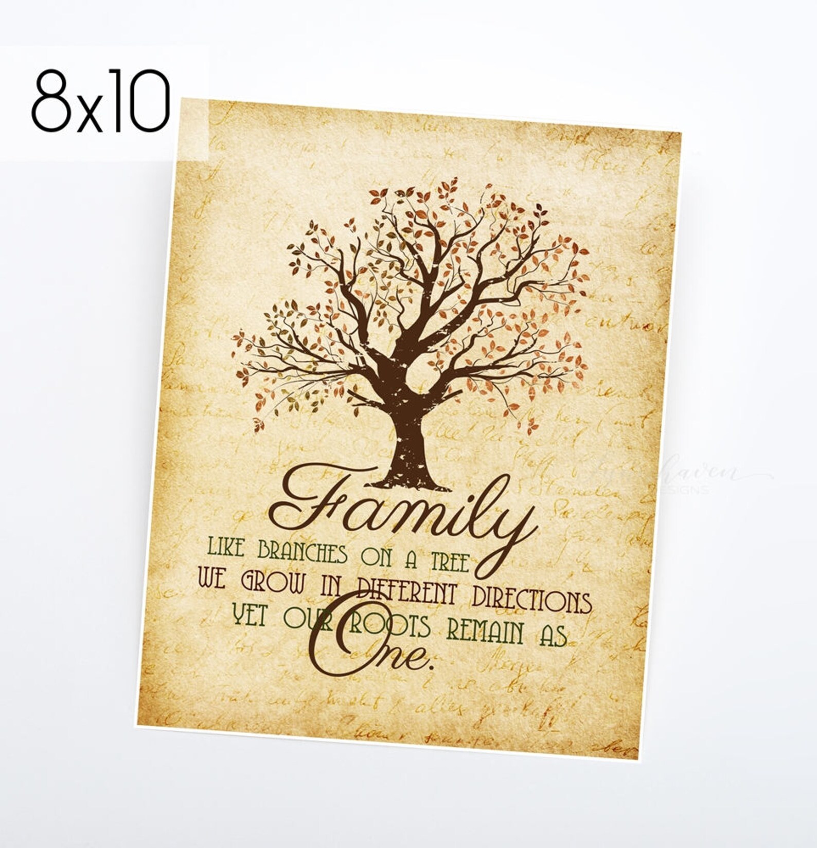 Family Tree DIGITAL Family Printable Family Tree - Etsy Canada