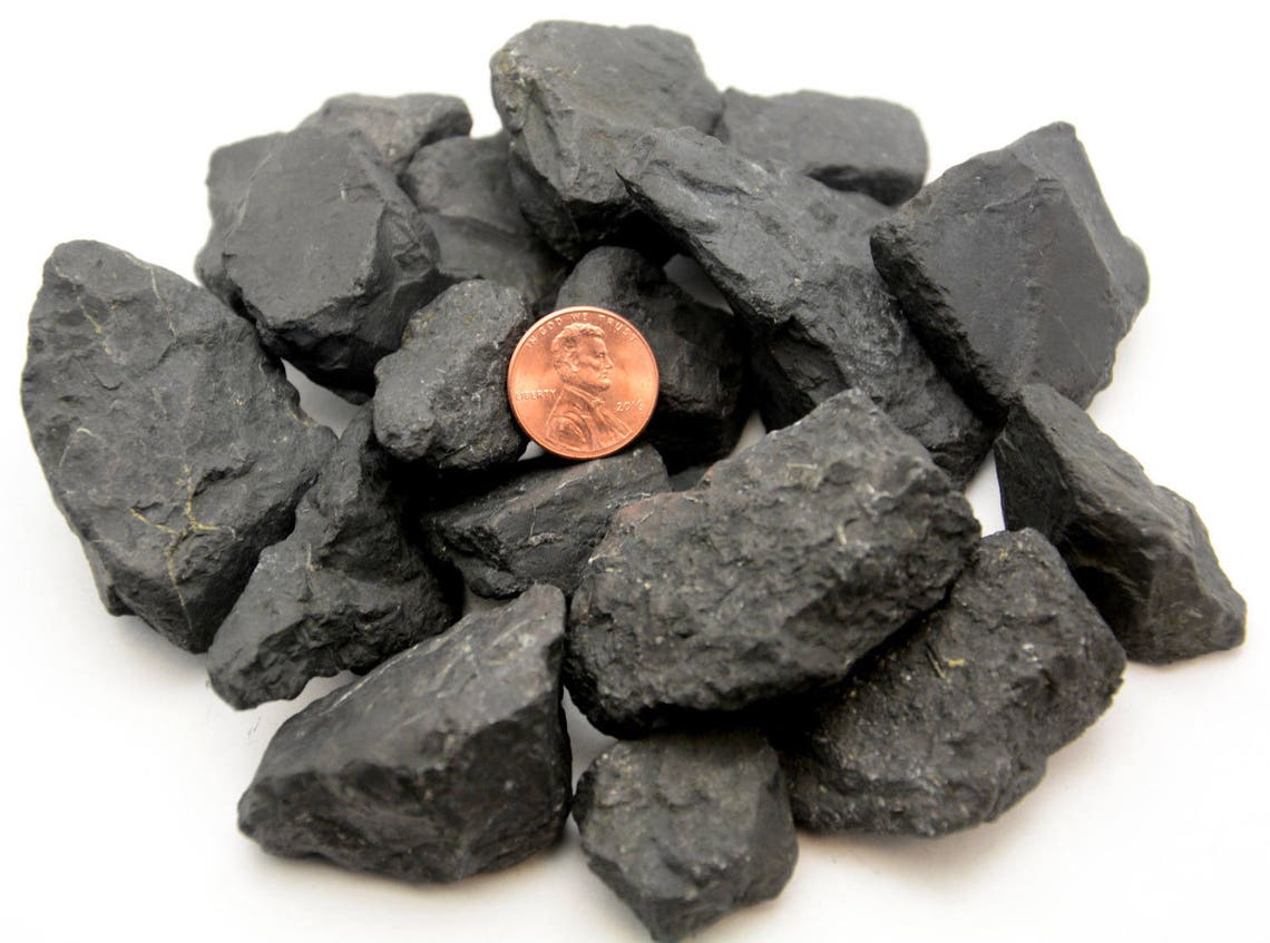 Shungite - Rough Pieces - 1 Pound - 1 to 3 Inch - Bulk Lot Lb - Etsy