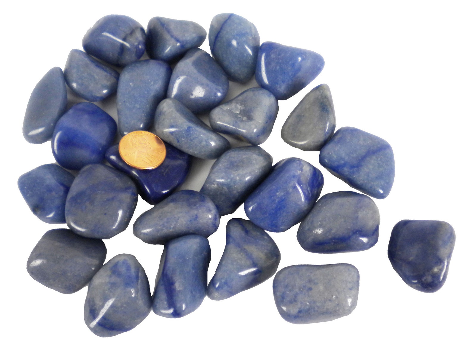 1lb Avventurina - Blu - Tumbled - Bulk Lot - AVTTUM1LB - Etsy Italia