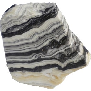 Banded Calcite Mineral Display Specimen - 1357 Grams - 5 X 5.25 X 2.75 ...