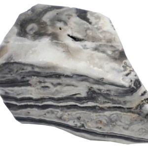 Banded Calcite Mineral Display Specimen - 1139 Grams - 3.5 X 4.5 X 3 ...