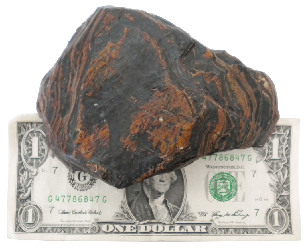 Banded Iron - Magnetite Hematite & Jasper Display Mineral - 590 Grams ...