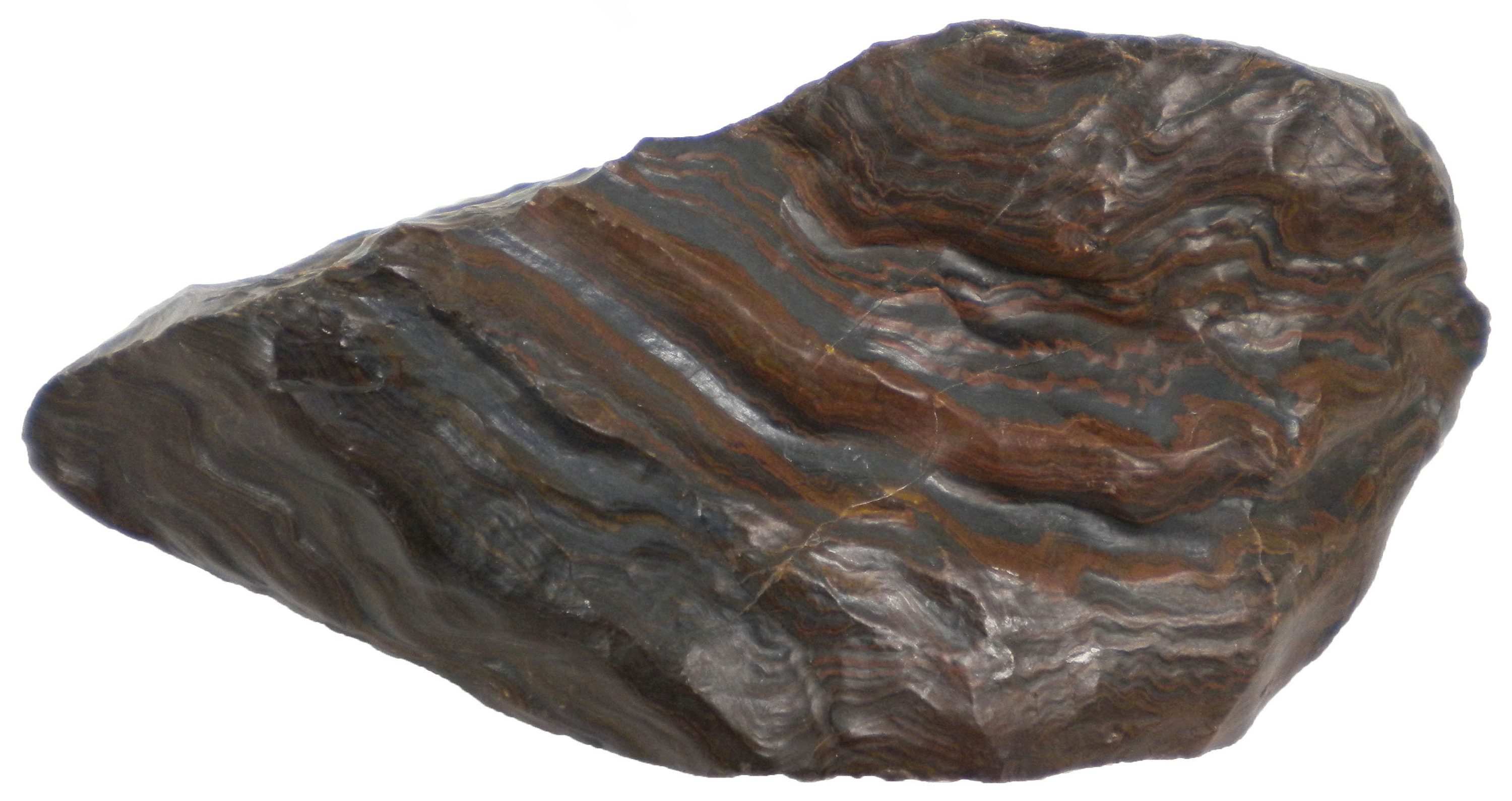 Banded Iron - Magnetite Hematite & Jasper Display Mineral - 1536 Grams ...