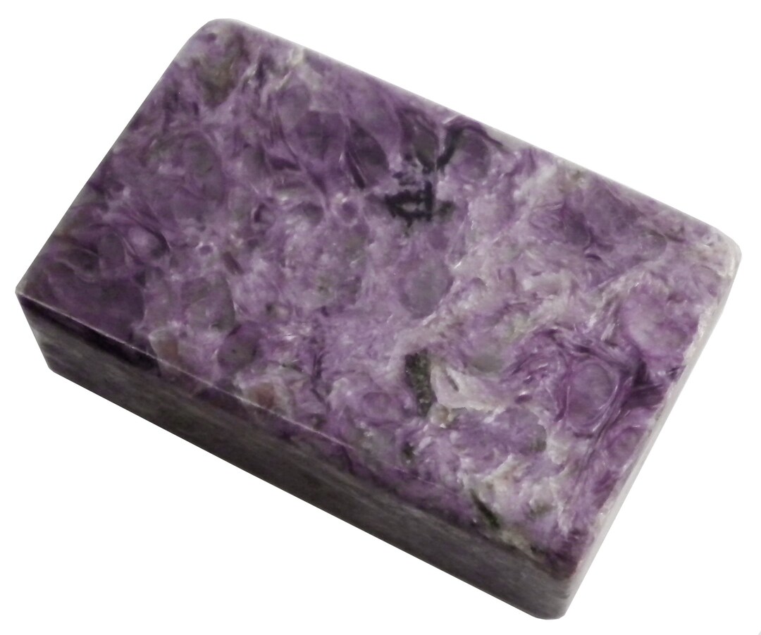 Charoite Polished Block -1.5 X 2.25 " Approx & 83 Grams - Rare Mineral ...