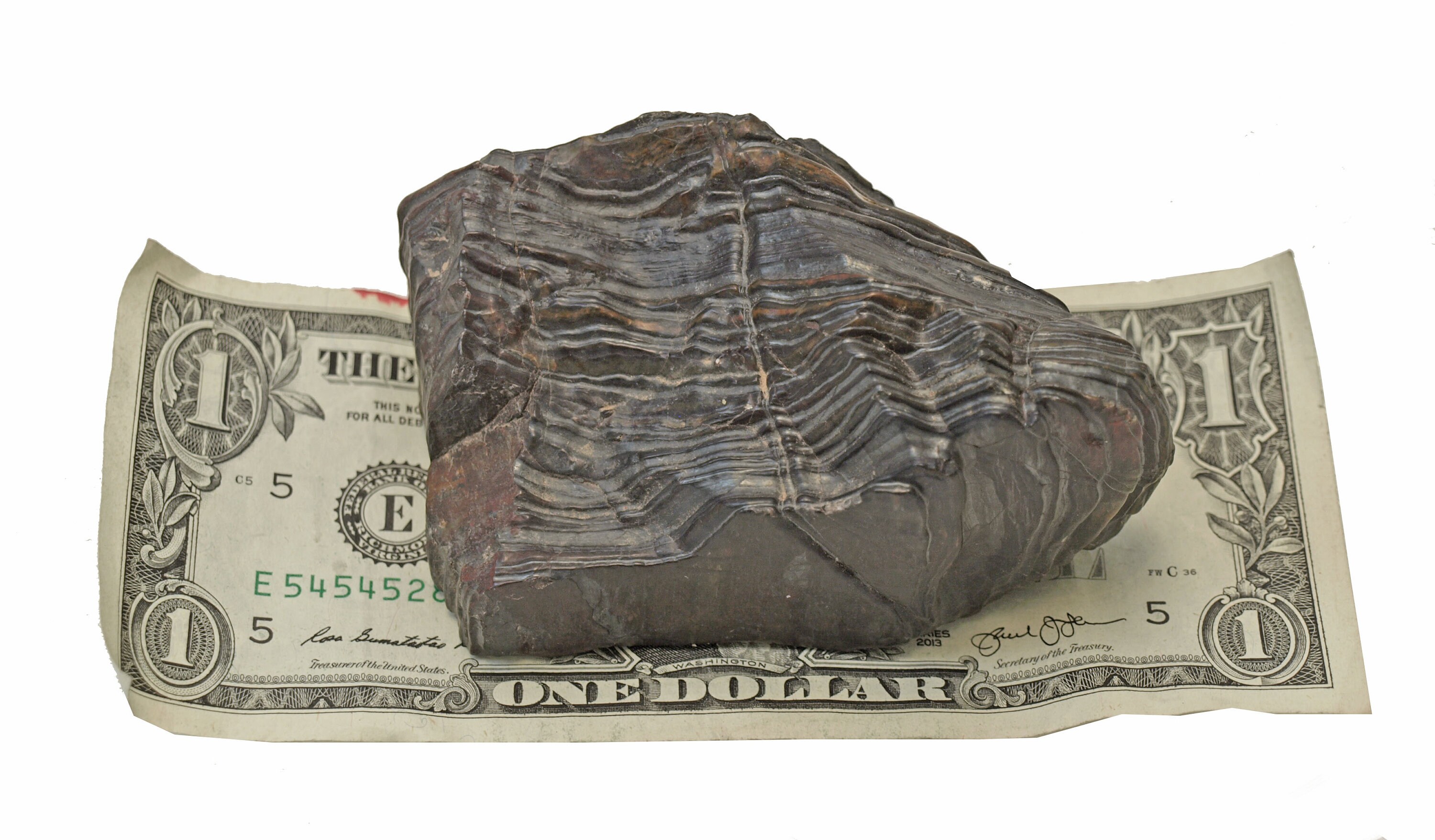 Banded Iron - Magnetite Hematite & Jasper Display Mineral - 396 Grams ...